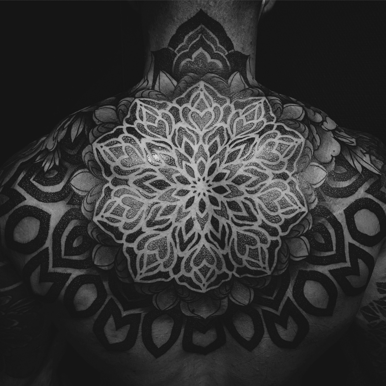 Mandala Tattoos in Pattaya - Custom Geometric Tattoo Artist
